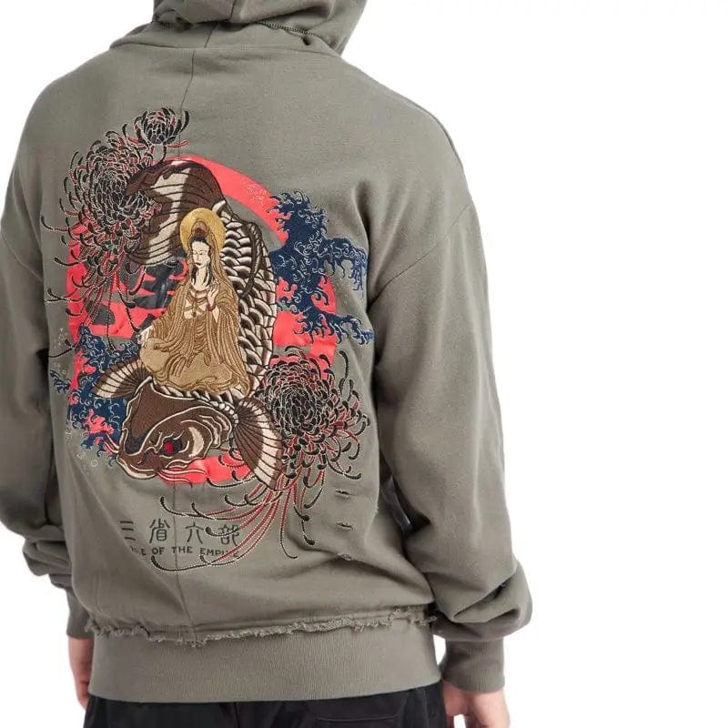 Hyper premium embroidery "protector" hoodie – High Street Beast