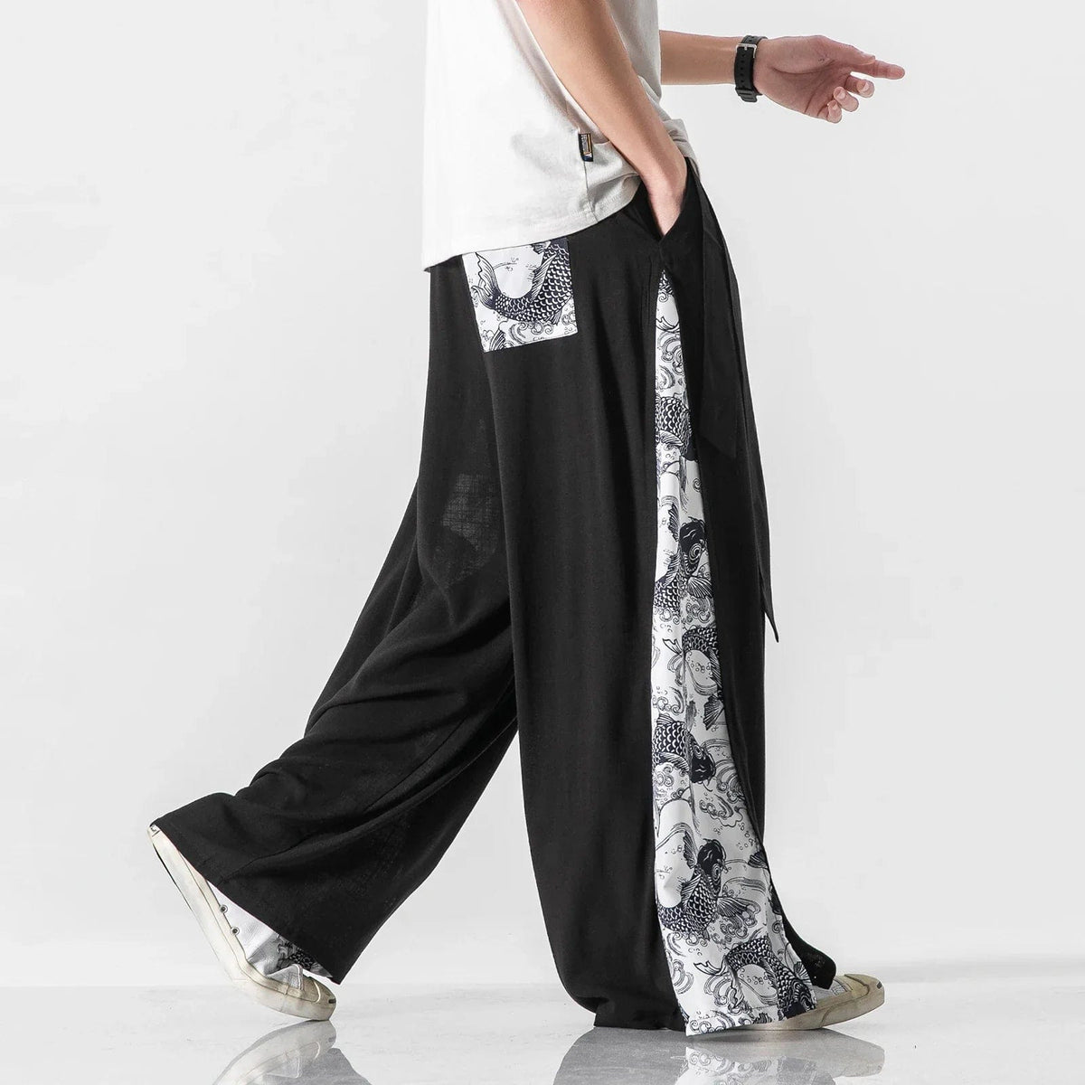 Wide bushido mawaru pants – High Street Beast