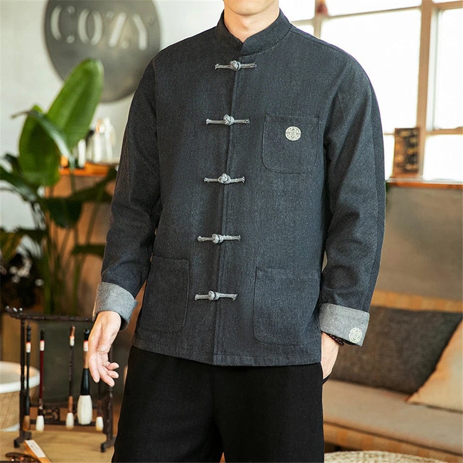 Premium "kuāng" Tang Dynasty jacket – High Street Beast