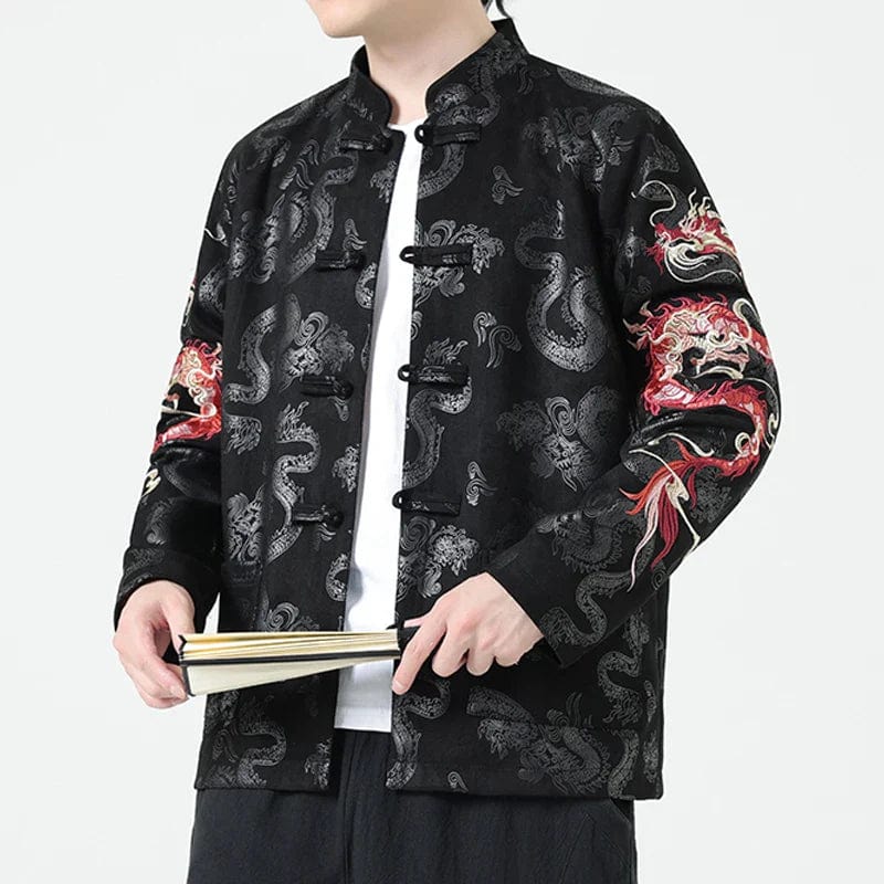 Munchu dragon Tang Dynasty jacket – High Street Beast