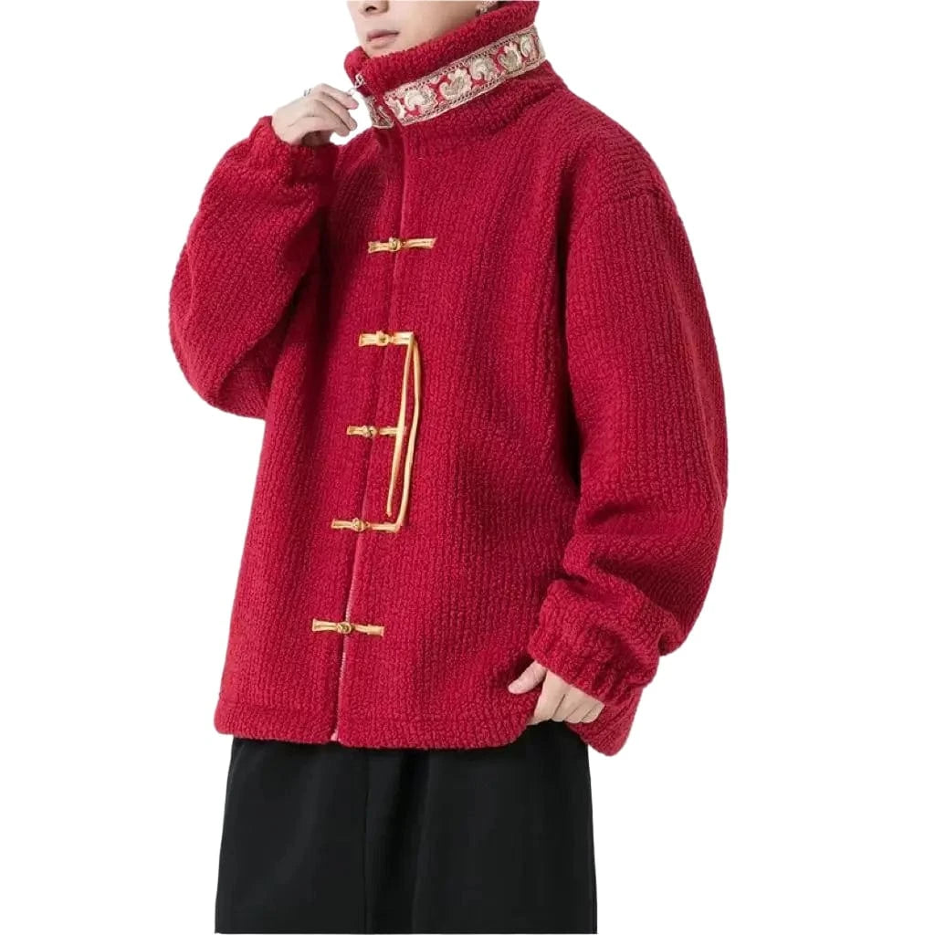 "Shīgu" wool Tang Dynasty jacket – High Street Beast