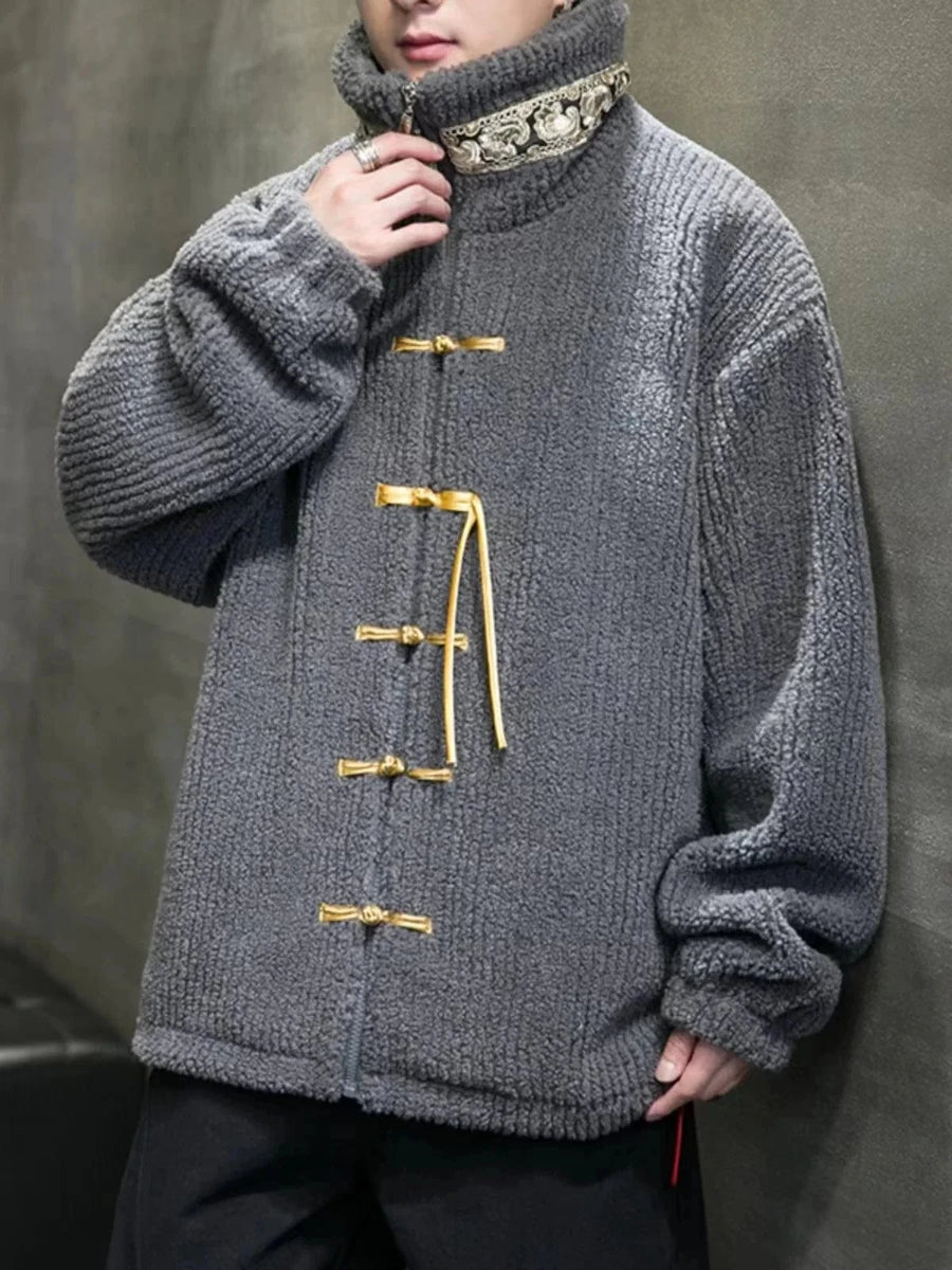 "Shīgu" wool Tang Dynasty jacket – High Street Beast