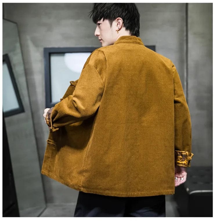 "Cui Hao" corduroy Tang Dynasty jacket – High Street Beast