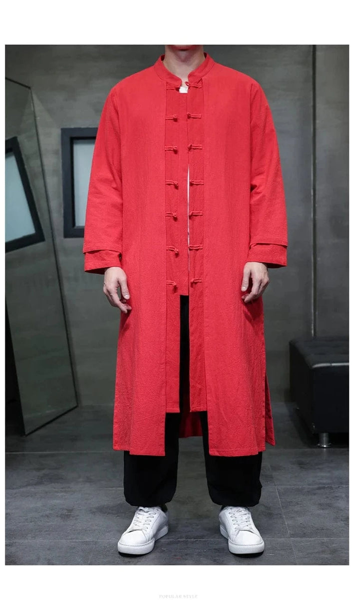"dàopáo" Tang Dynasty long jacket – High Street Beast