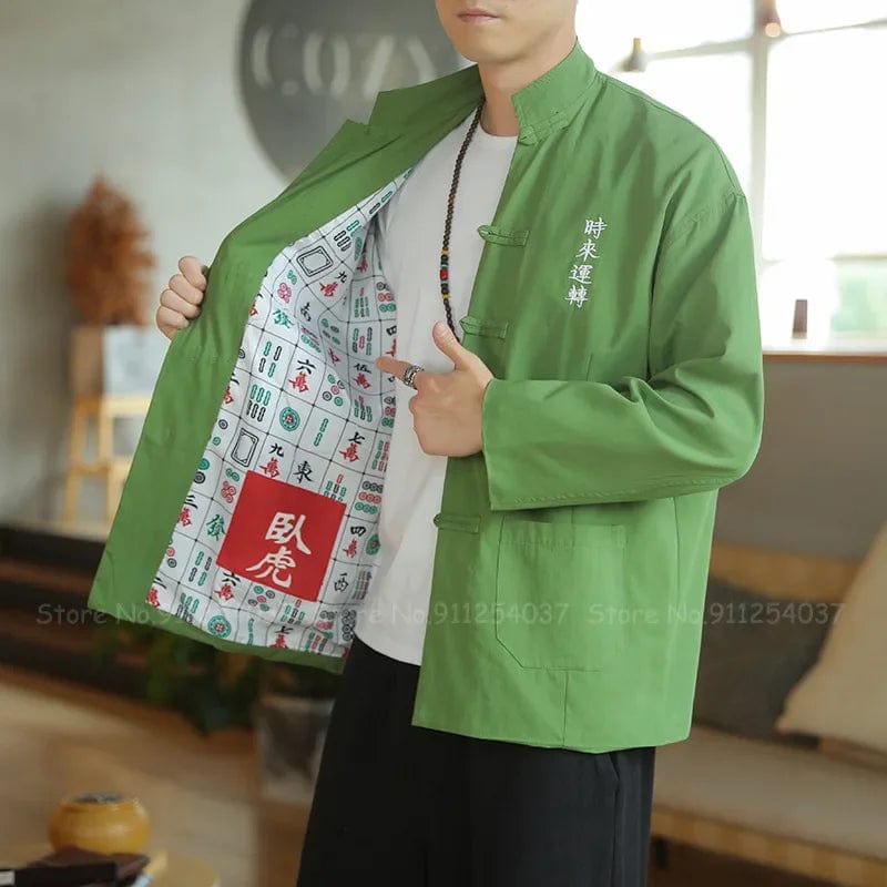 Secret jade Tang Dynasty jacket – High Street Beast