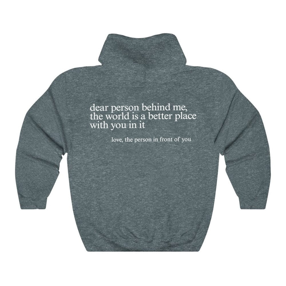 Dear message text hoodie – High Street Beast