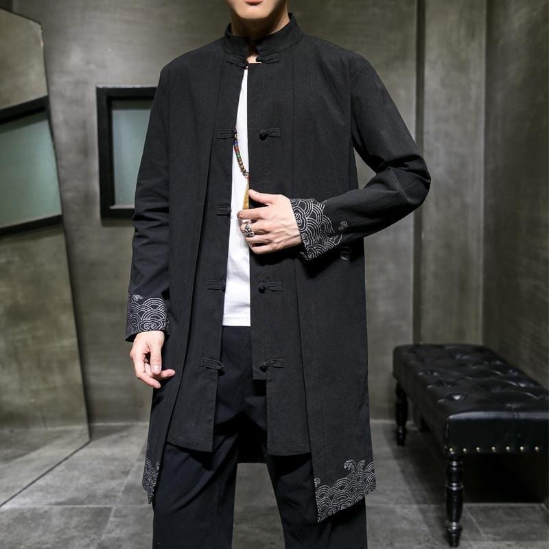 Silhouette wave long trench coat jacket – High Street Beast